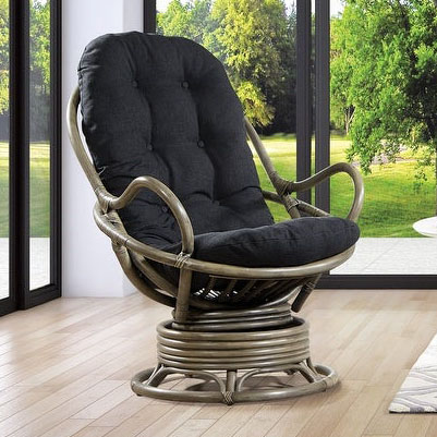 SWIVEL ROCKING CHAIR - Living Creation Furniture
